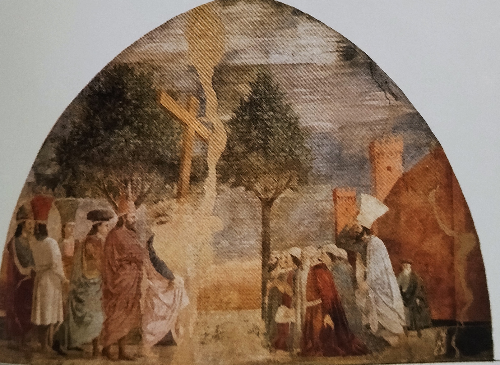 Storie della Vera Croce di Piero della Francesca: visita sui ponteggi ...